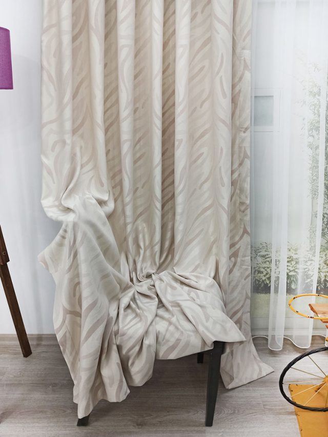 Dökümlü Keten – Fon Perde – Koyu Gri̇ - Ran Perde